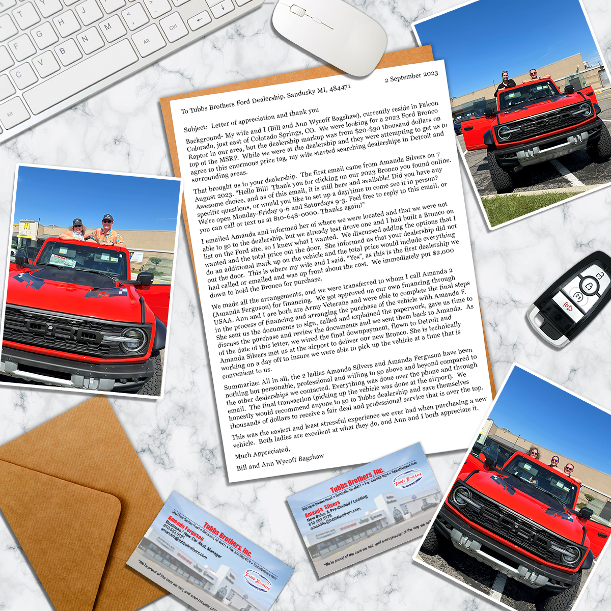 The Perfect Delivery… – Tubbs Brothers, Inc Blog